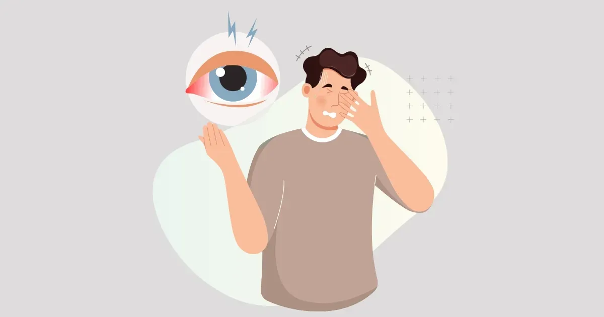 Como resolvi esse problema preocupante em meus olhos em 30 minutos